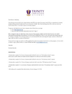 IXL - Trinity Christian Academy